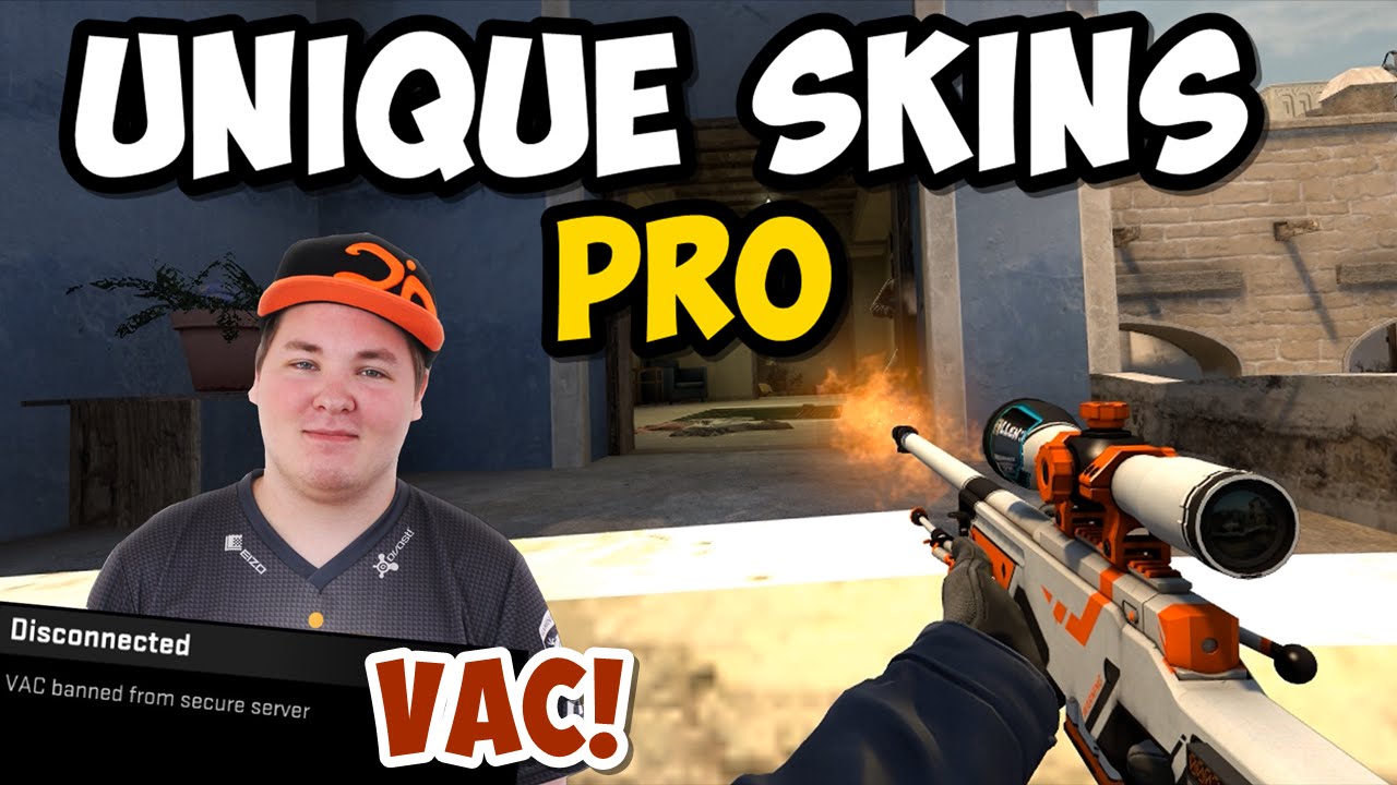 CS:GO UNIQUE PRO SKINS! (VAC-SHOT EDITION) - YouTube