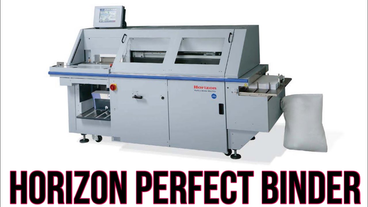 Horizon perfect binder (pt1 of 3) - YouTube