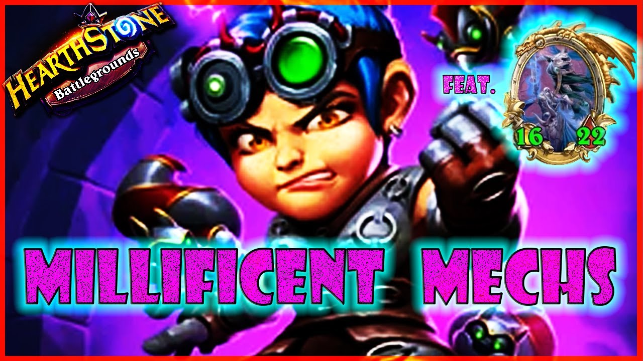 MILLIFICENT MECHS - Hearthstone Battlegrounds - Millificent Manastorm ...