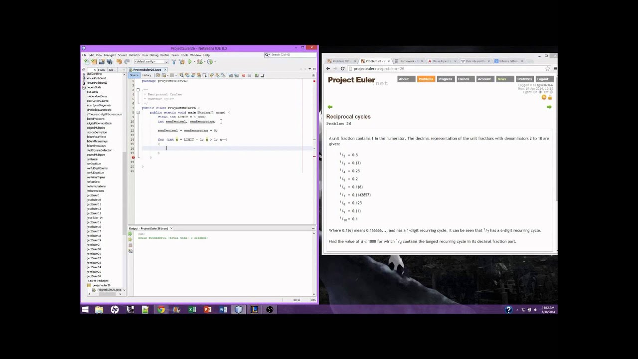 Project Euler Problem 26 Youtube