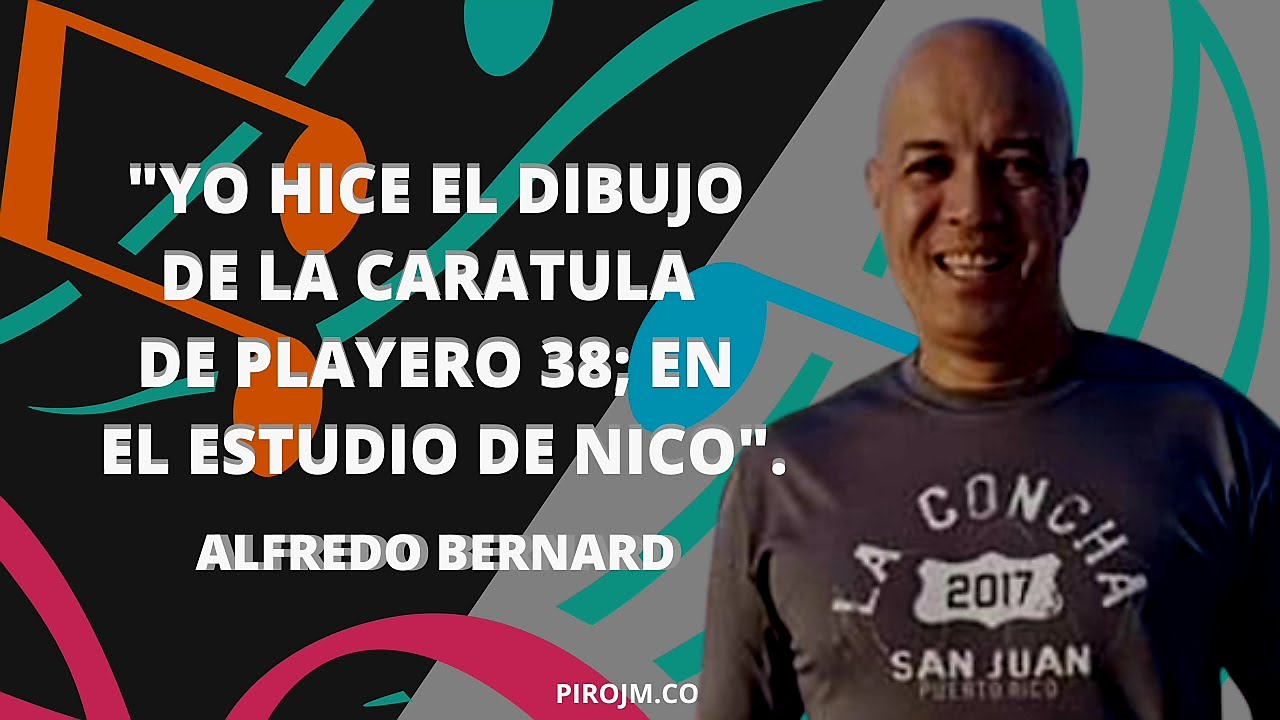 Alfredo Bernard: Yo hice la caratula de Playero 38 - YouTube