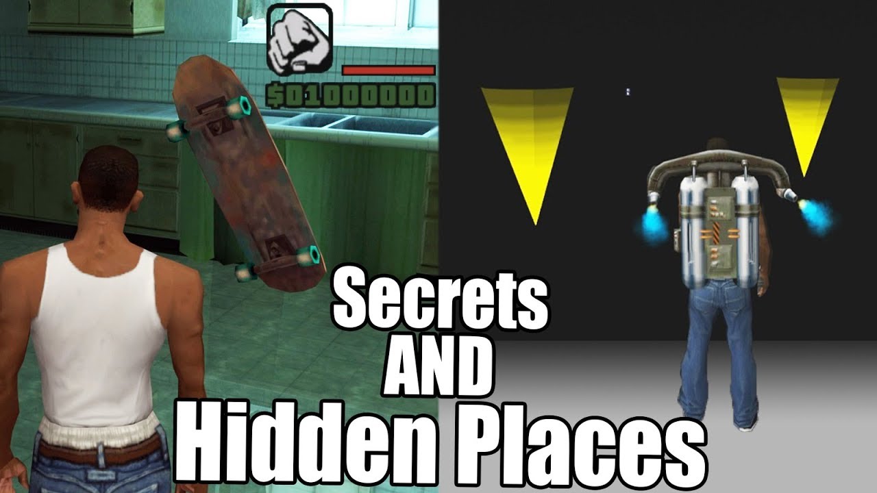 GTA San Andreas Hidden Interiors and Secret Places - Blue Hell ...
