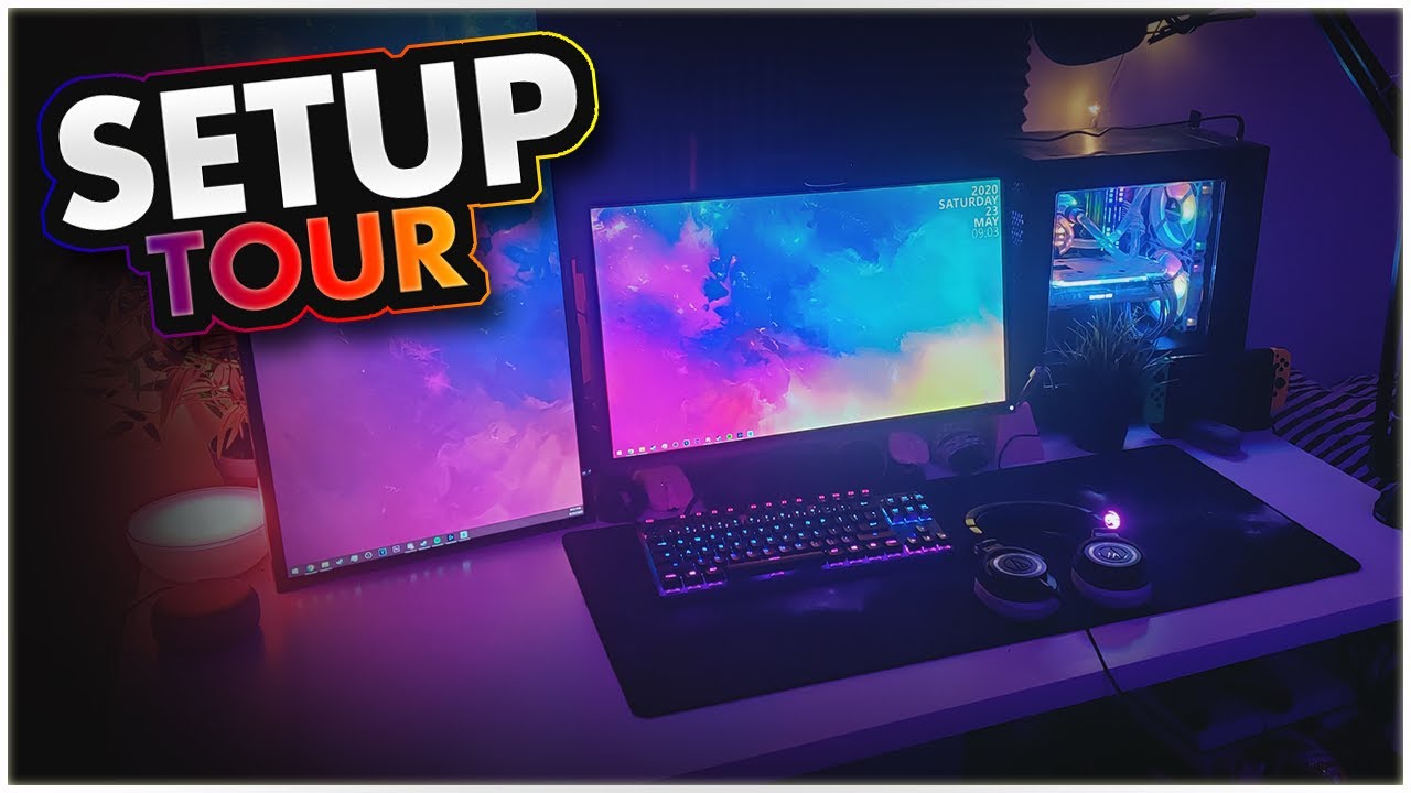 *INSANE* GAMING SETUP! - [Hydra's Setup Tour 2020] - YouTube