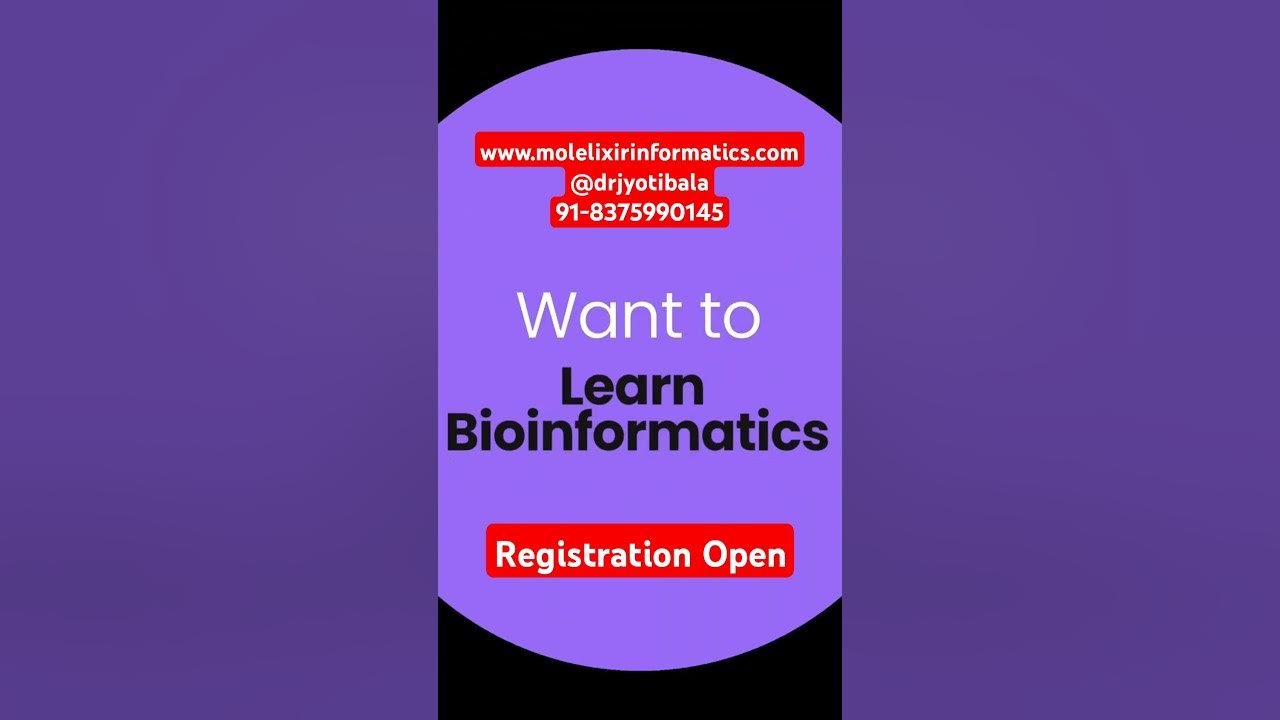Bioinformatics Training| Bioinformatics Dissertation| Bioinformatics Research Projects # ...