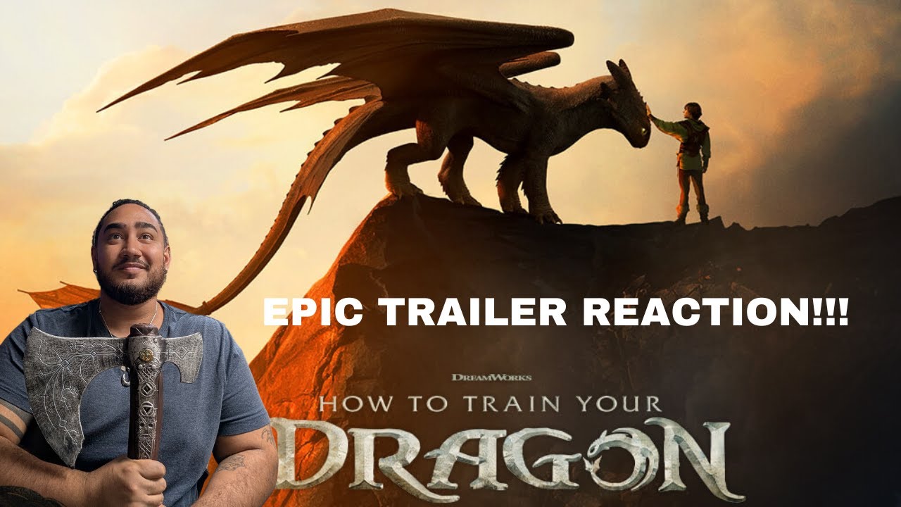 DRAGON FEVER HITS! My Epic Reaction to the How To Train Your Dragon ...