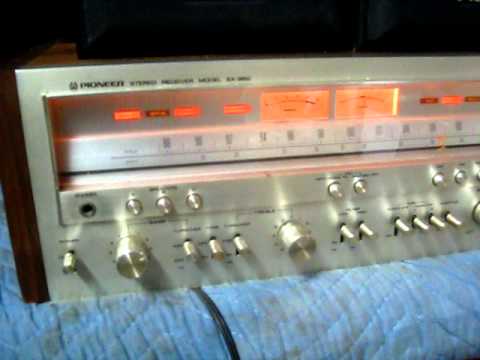 PIONEER SX-950 AM/FM STEREO RECEIVER Testing - YouTube