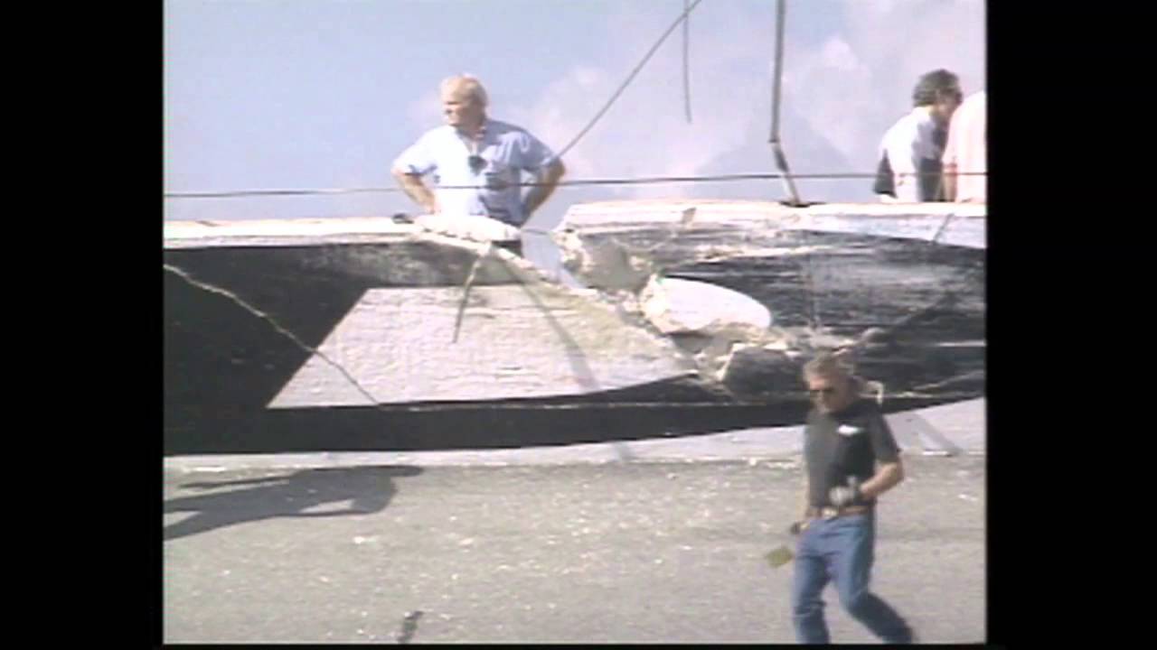 Andy Farr ARCA crash 2-10-94 RAW footage - YouTube