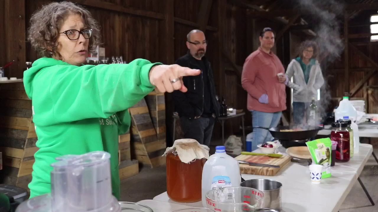 Fermented Food demo with Amber Grebinger and Brian Goshorn part two ...