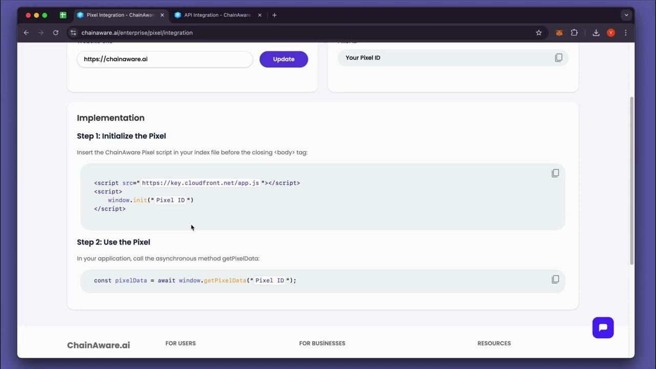 ChainAware.ai integration - YouTube
