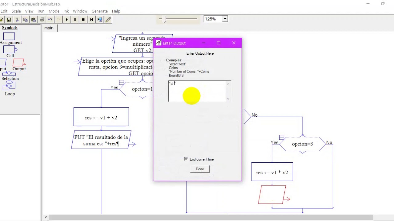 Estructuras de Decisión múltiple - Raptor - YouTube