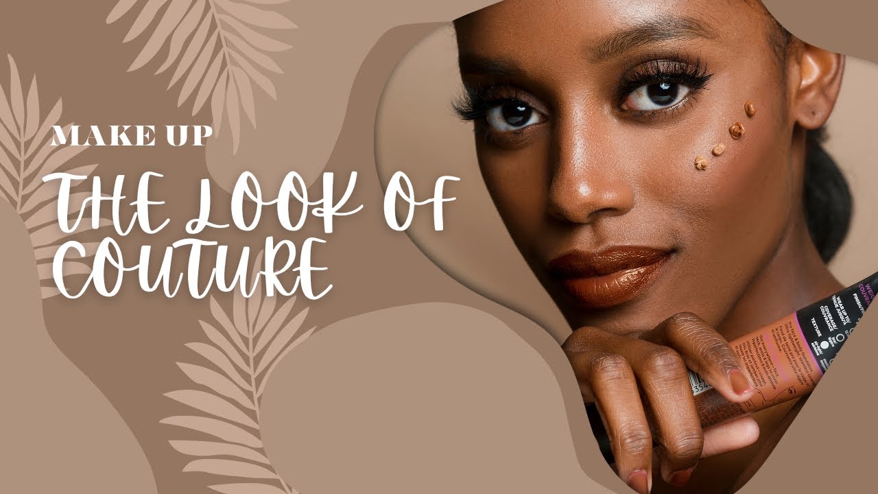 The amazing look of couture make up application. - YouTube