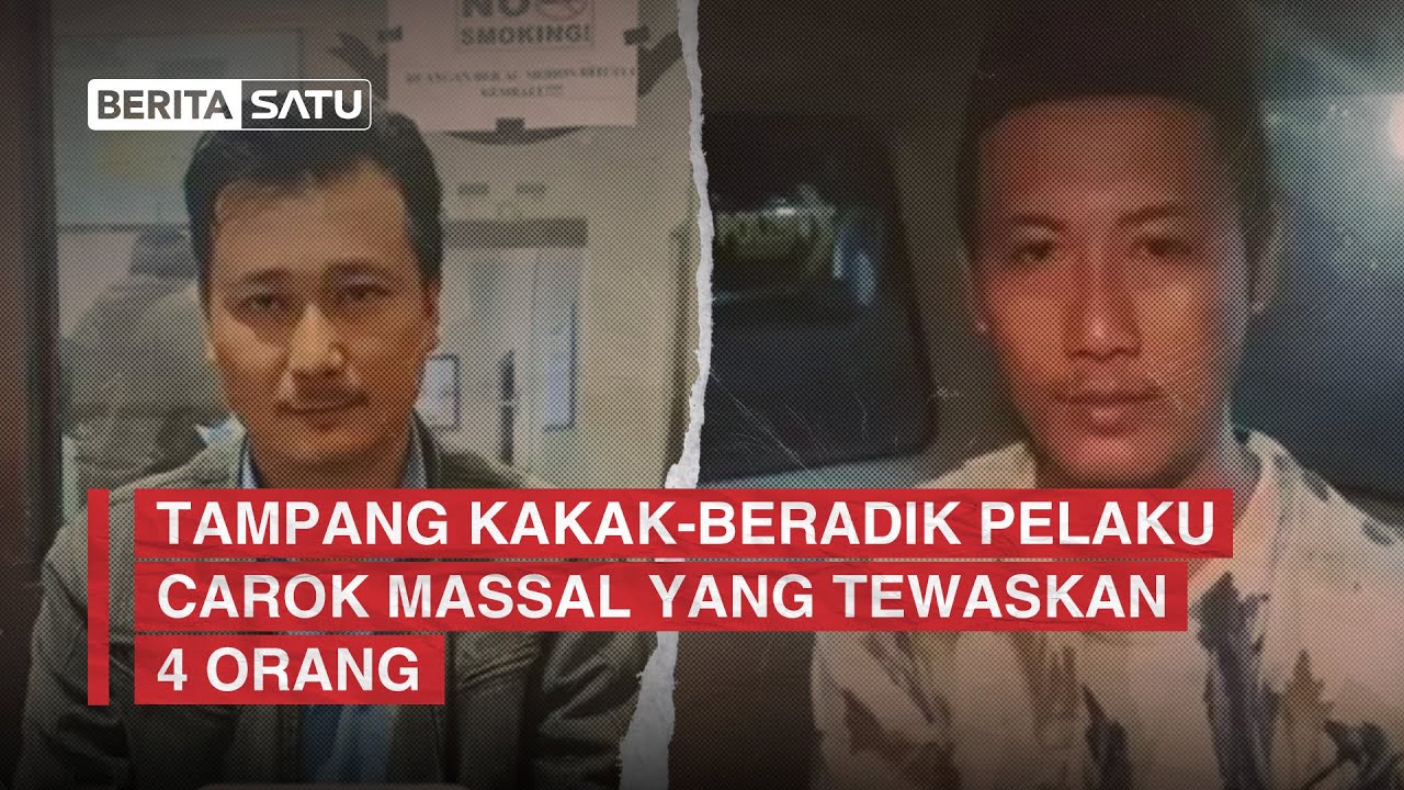Tampang Kakak-Beradik Pelaku Carok Massal yang Tewaskan 4 Orang di ...
