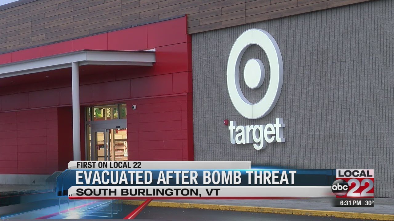 Target in South Burlington evacuated after threat - YouTube