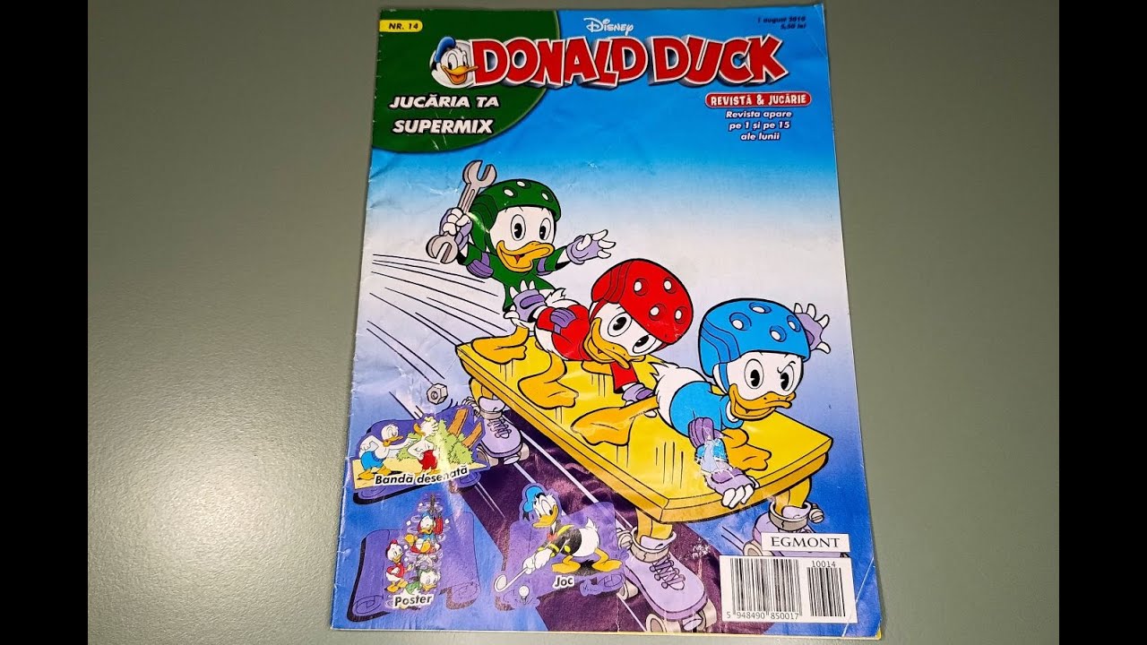 [410] Donalt Duck #14 din 2010 de la editura Egmont România - YouTube