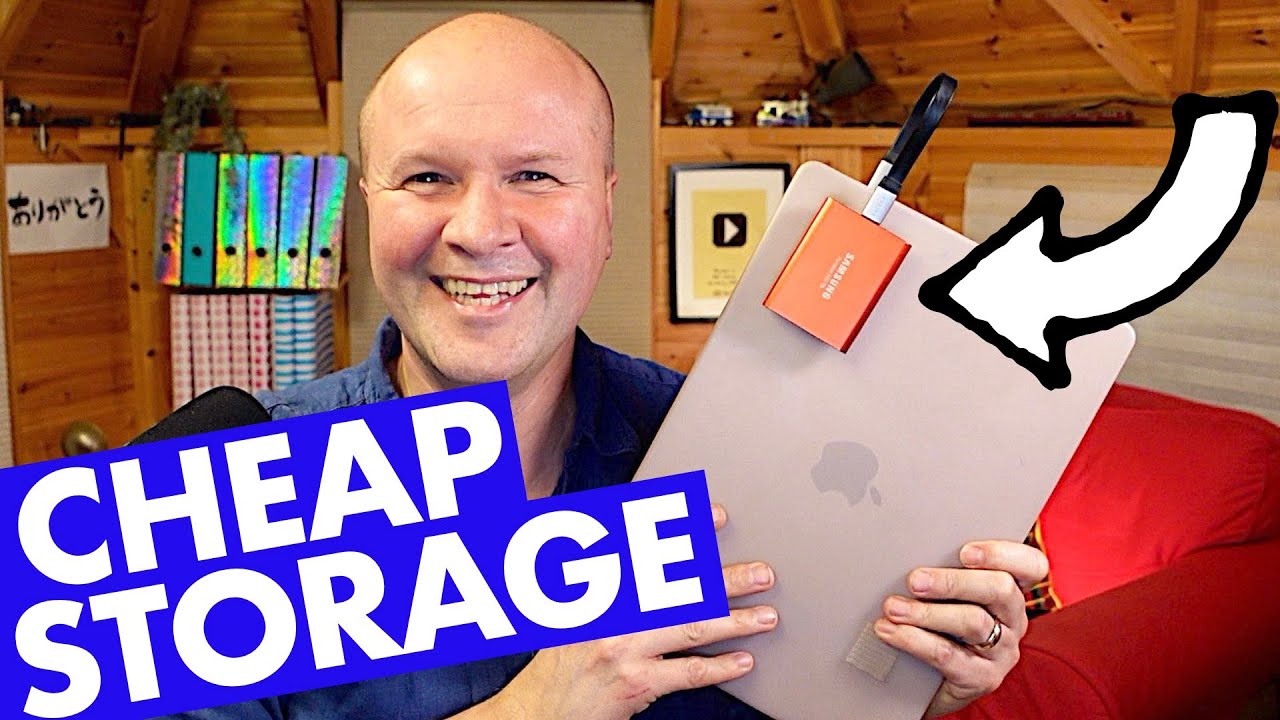 My neat MACBOOK STORAGE solution - YouTube