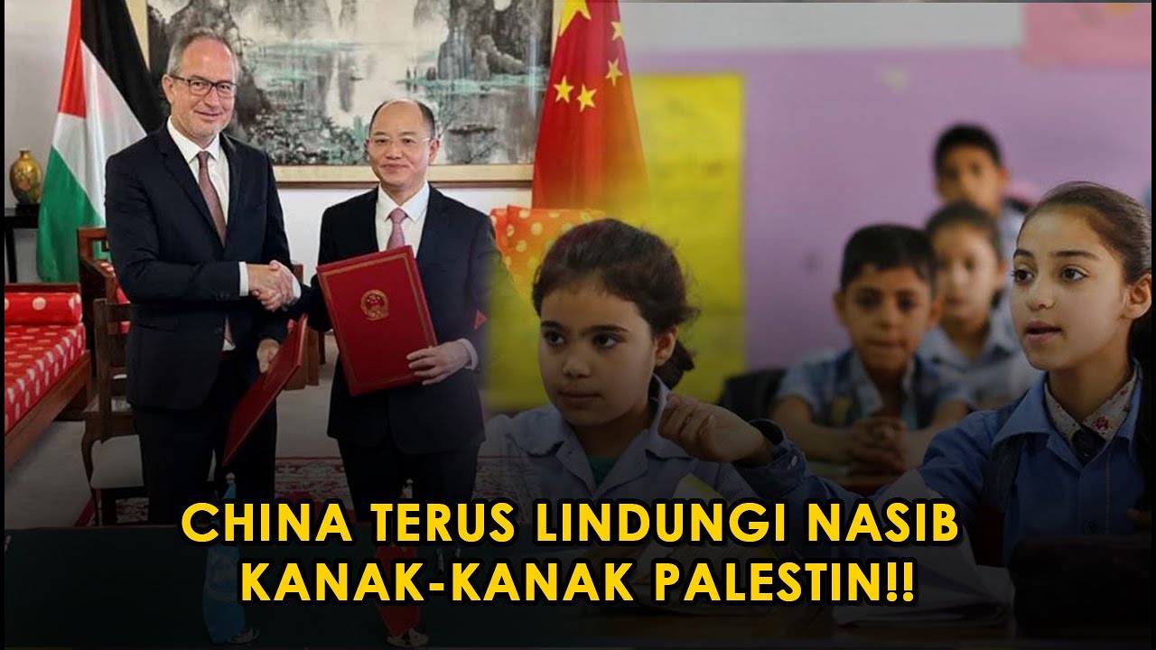 CHINA DERMA 1 JUTA KEPADA PBB UNTUK BANTU KANAK - KANAK PALESTIN ...