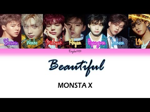 MONSTA X (몬스타엑스) - Beautiful (아름다워) (Han | Rom | Eng Color Coded Lyrics ...