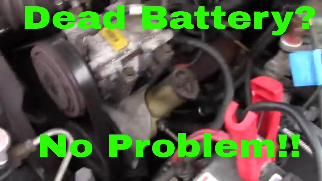 Starting a Truck with a Battery Pack - Instant Power Battery Pack - YouTube