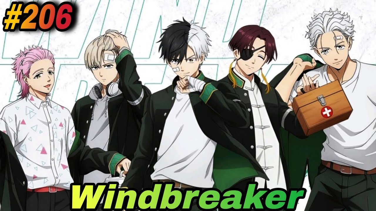 Windbreaker manga chapter 206 || Explained in hindi || #windbreaker ...