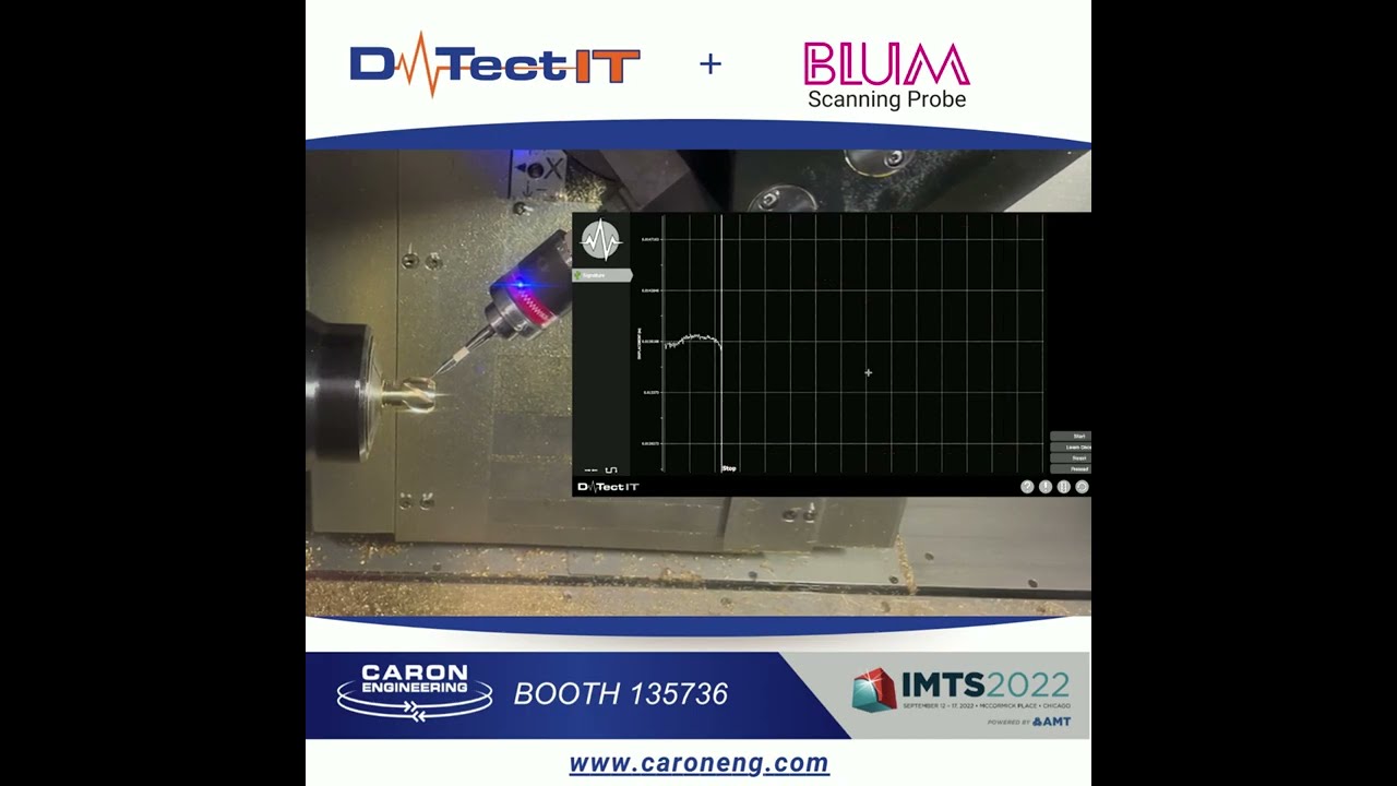 IMTS 2022 Machining Demo - DTect-IT Sensor Analysis with Blum Scanning ...