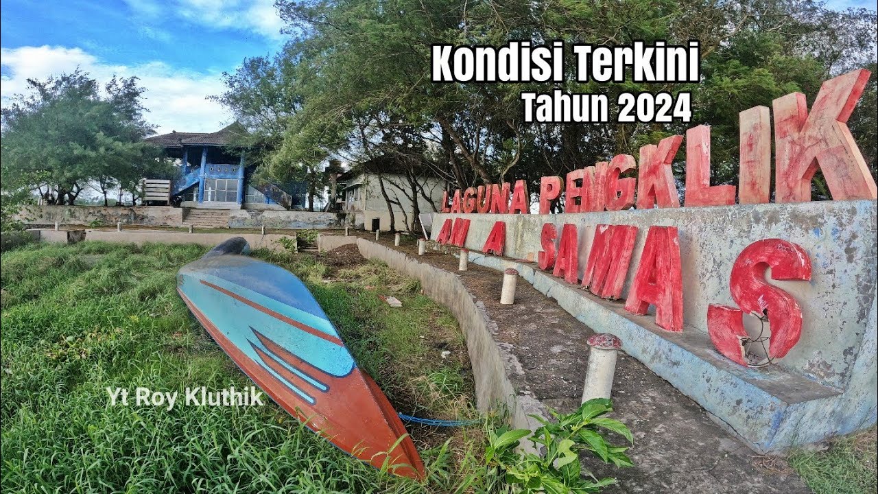 Terbengkalai..Kondisi Laguna Pengklik Pantai Samas Yogyakarta Terbaru ...