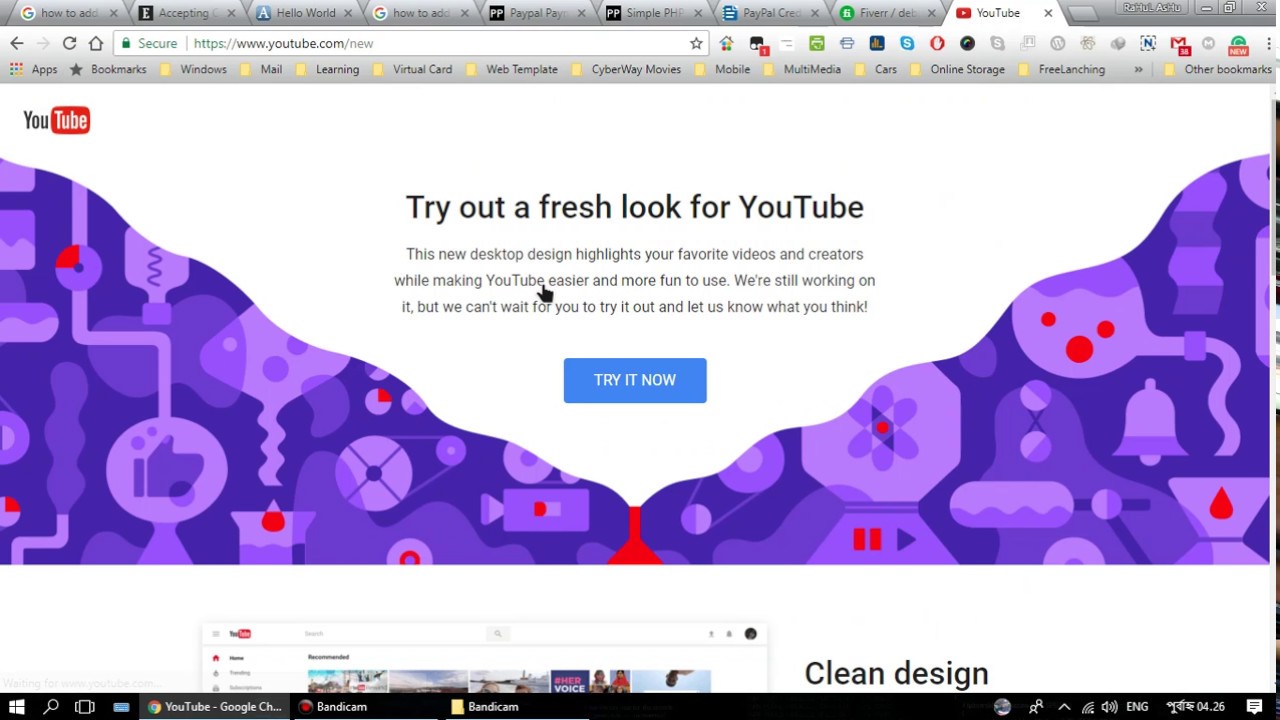 New Look for Youtube - YouTube