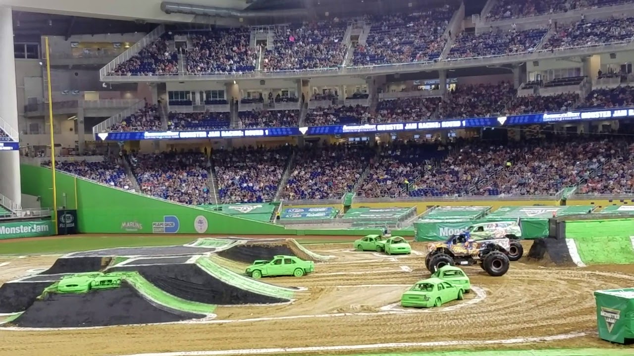 Monster jam miami - baseballfelik