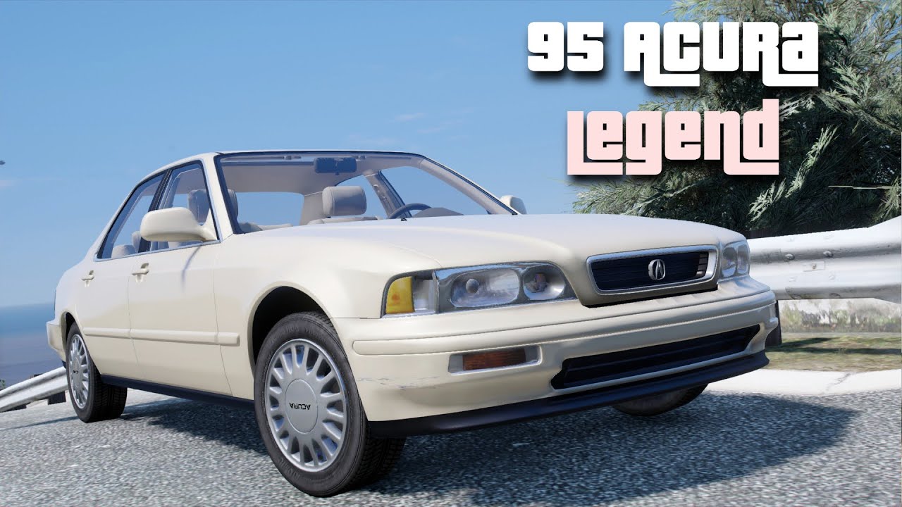 95 Acura Legend - GTA 5 Real Life Car Mod! - YouTube