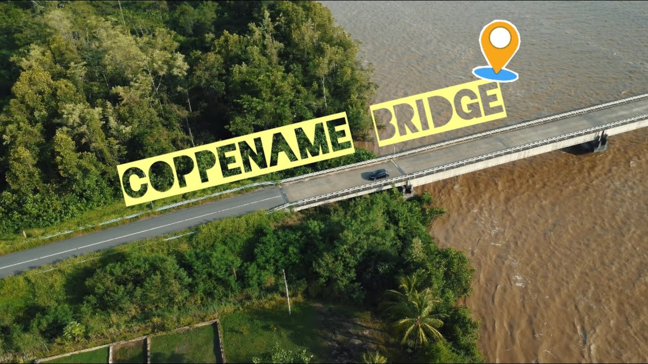 Crossing The Coppename Bridge. - YouTube