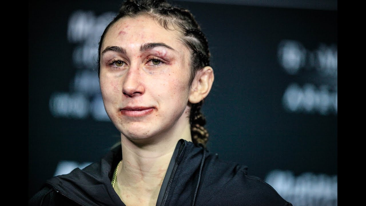 UFC 246: Sabina Mazo post-fight interview - YouTube