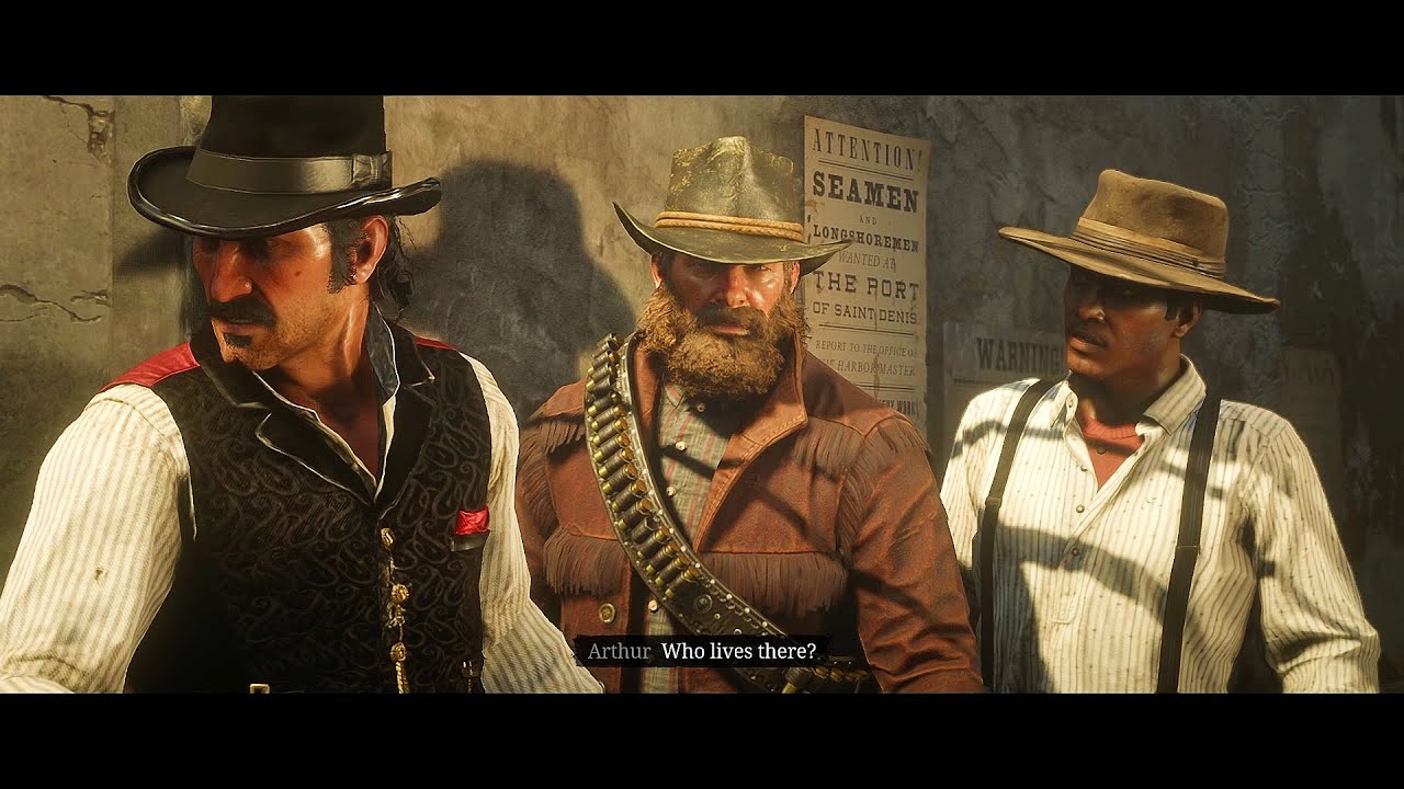 Rdr2 - This mission shows how good cinematics can be in a game - YouTube