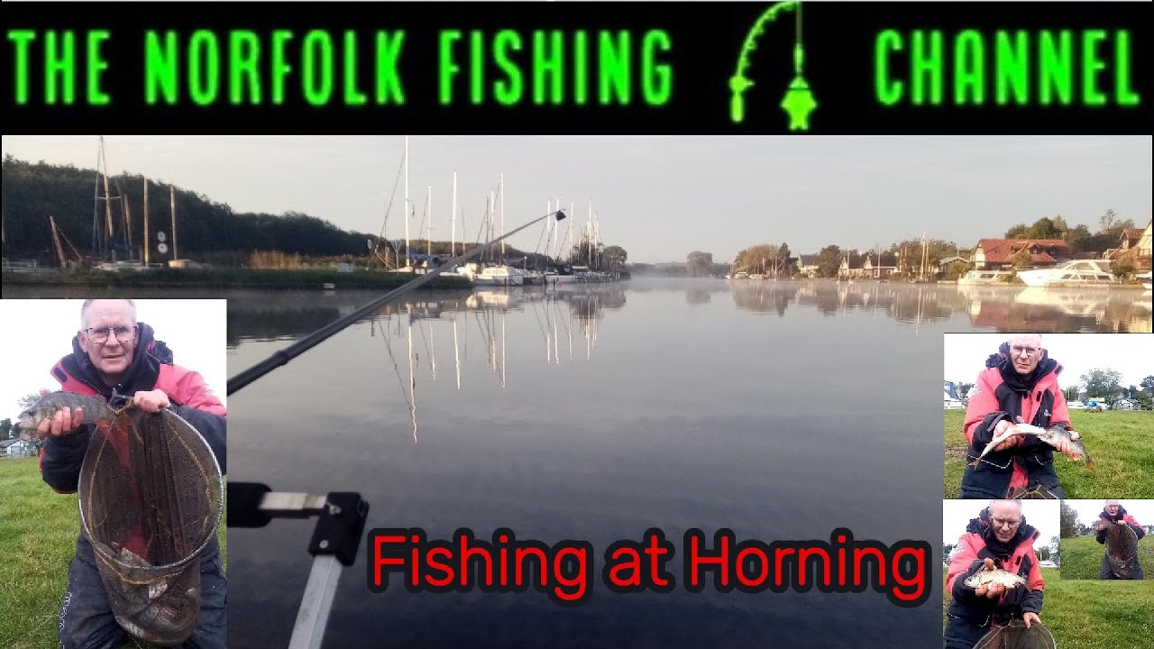 Fishing on the Norfolk Broads - Horning - YouTube
