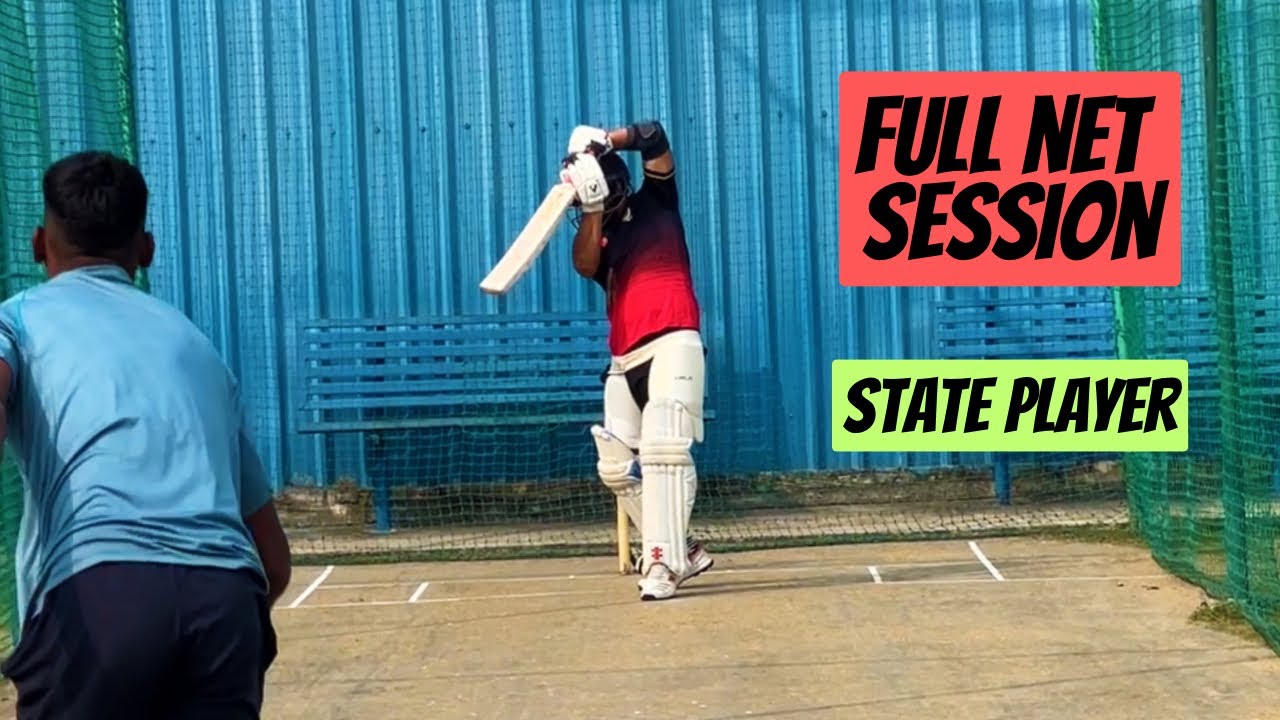 Cricket batting practice and bowling || cricket practice batting nets ...