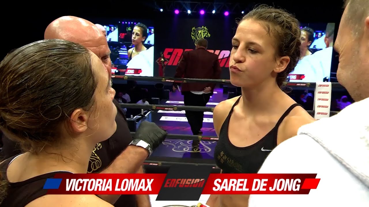 Sarel 'Too Strong' De Jong vs Victoria Lomax FULL FIGHT - YouTube