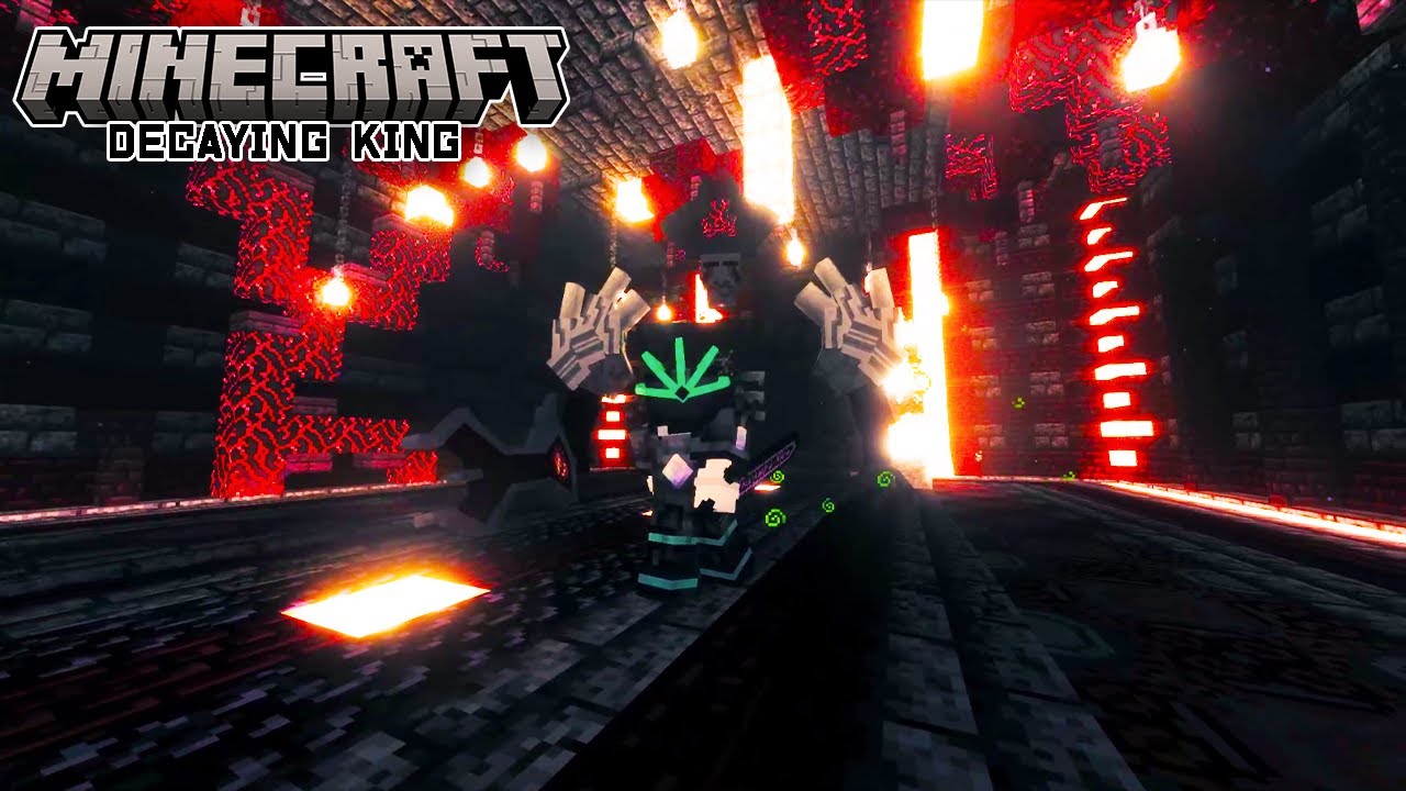 Fighting the Decaying King (modded minecraft ep3) - YouTube