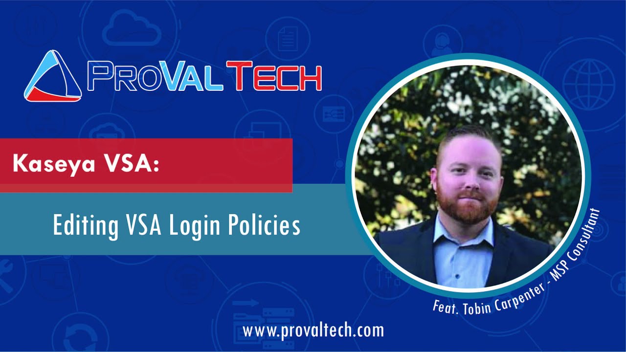 Editing VSA Login Attempt Policies - YouTube