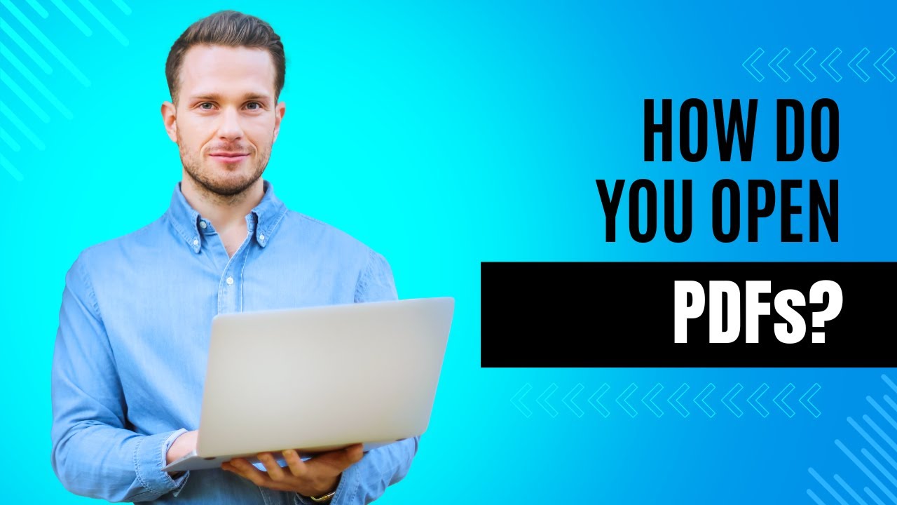 How do you open PDFs on laptop or PC? - YouTube