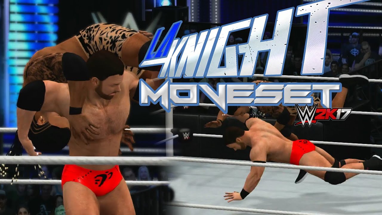 WWE 2K17 - LA KNIGHT MOVESET FORMULA - PS3/XBOX360 - YouTube