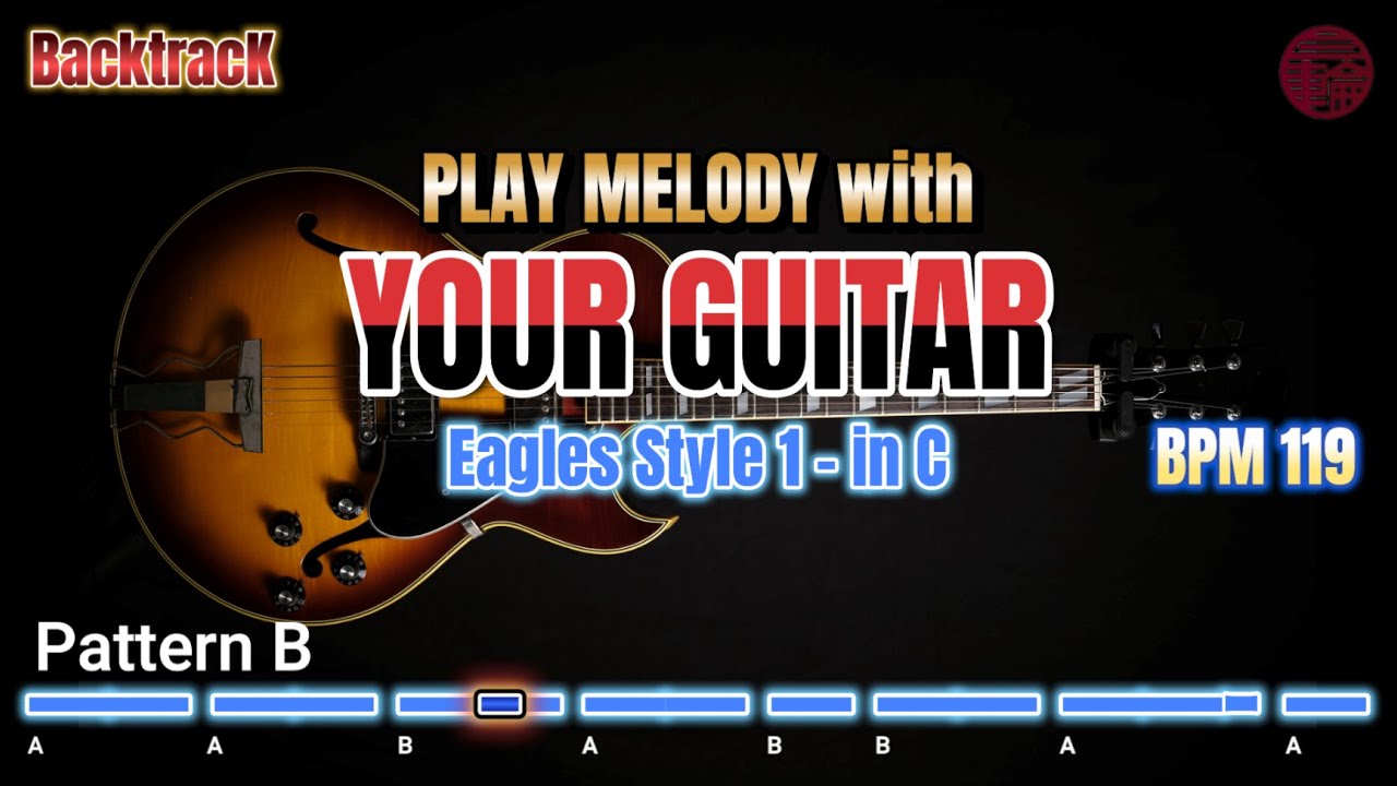 【Backing Track】DTM / Eagles style - in C #eagles #backing #guitar # ...