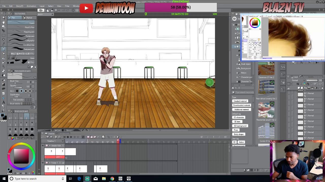 ANIMATING ON STREAM LIVE STREAM NOW! - YouTube