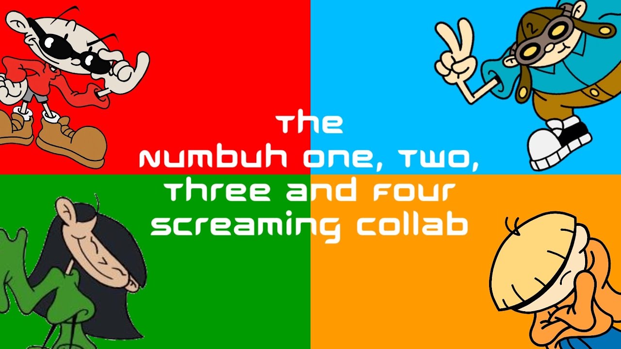 The Numbuh One, Two, Three and Four Screaming Collab (VOLUME WARNING ...