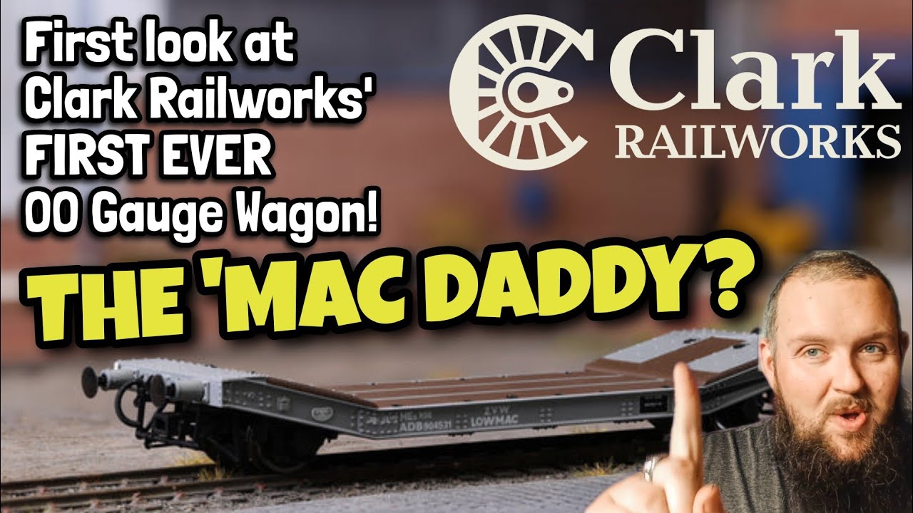 The NEW Standard In Quality! | Clark Railworks Lowmac (OO Gauge) - YouTube