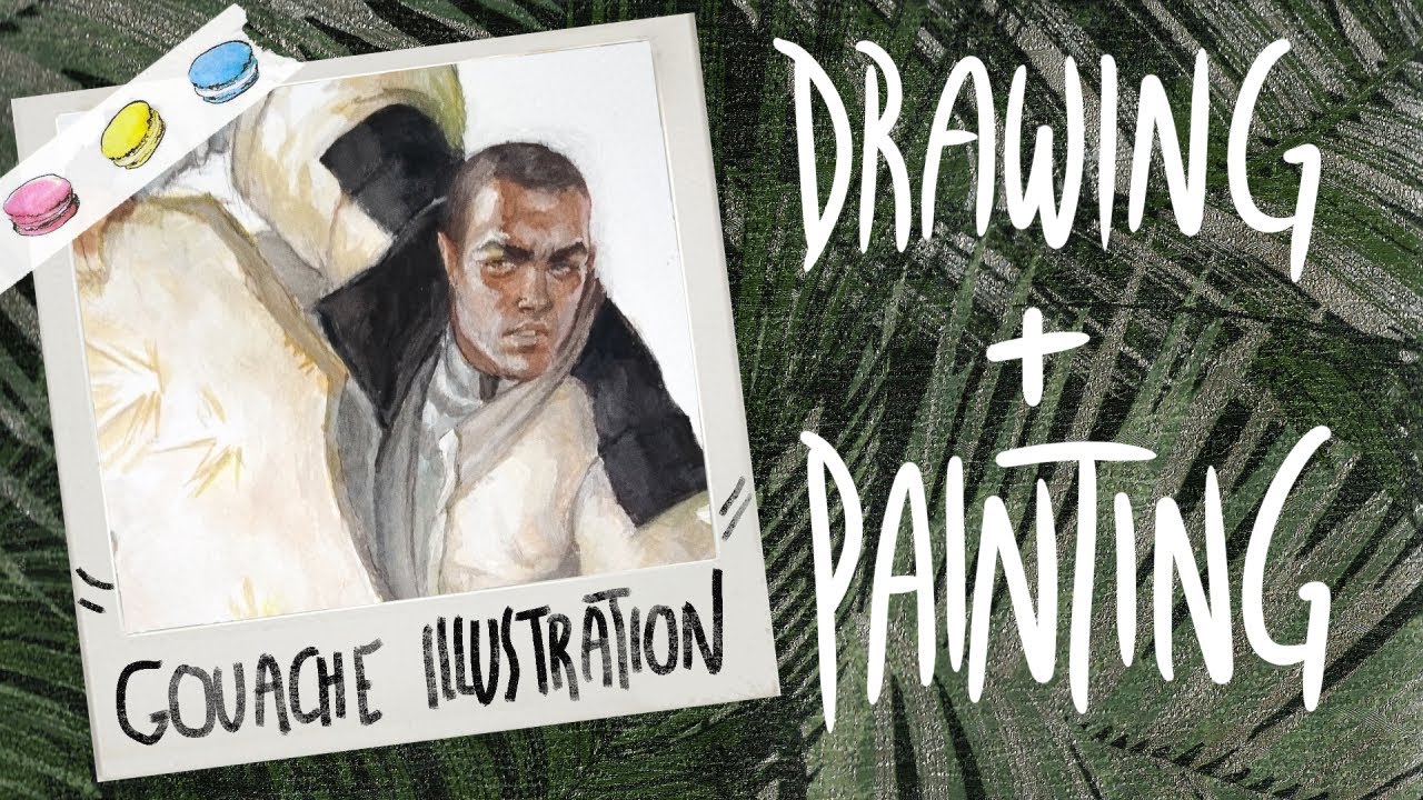 Creating and illustration from start to finish- Drawing and Painting ...