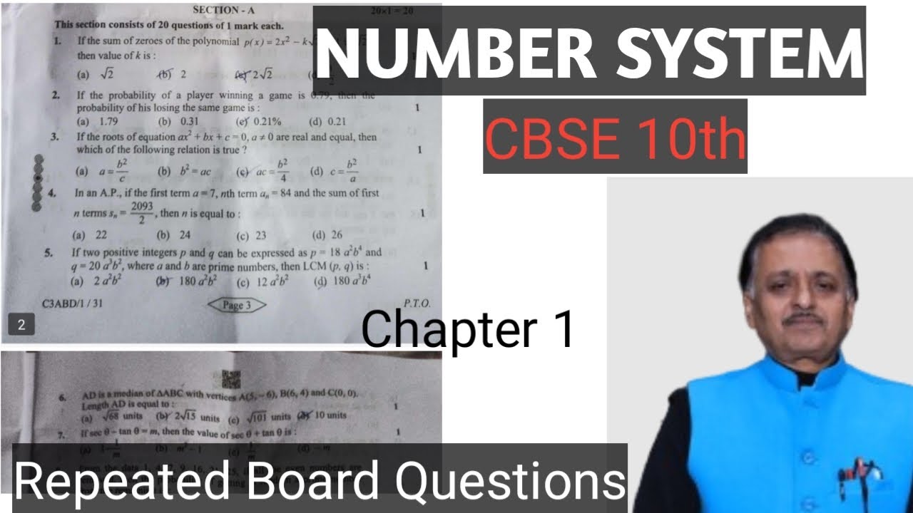 Real Numbers CHAPTER | Class 10th Mathematics | Chapter 1 | Short ...