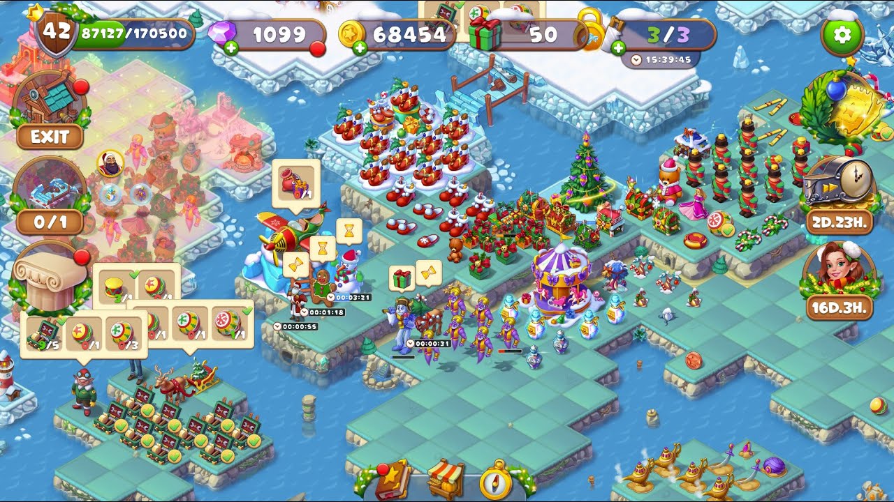 (Game Mergest Kingdom) Happy belated Christmas! - YouTube