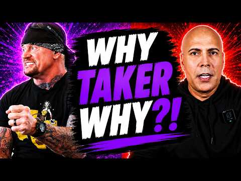 Soooo Undertaker Just Told the Fans to \