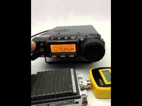 kenwood tk-100 27 MHz hf/fm test (25/10/2015) - YouTube