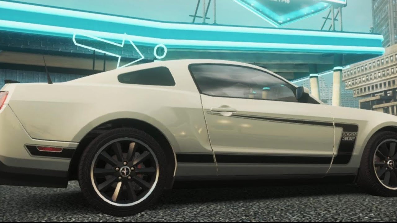 Conoce el legendario Ford Mustang Boss en detalle NFS MOST WANTED - YouTube