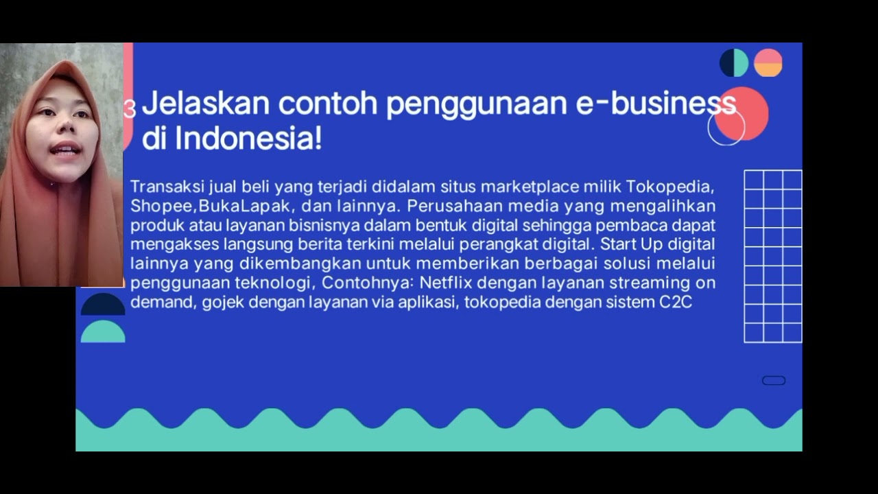 Tugas UTS E-business dan E-commerce menjelaskan soal di PPT. - YouTube