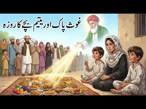 Do Yateem Bachho Ka Roza And Peer Ghous Pak Ki Karamat // Shiekh Abdul Qadir Jilani Stories Waqiaat